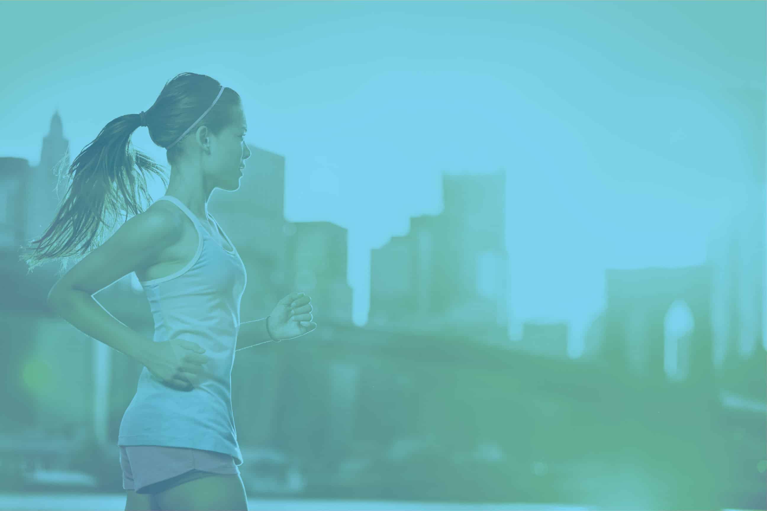 Girl-Running-Blue-Overlay – Integral Life